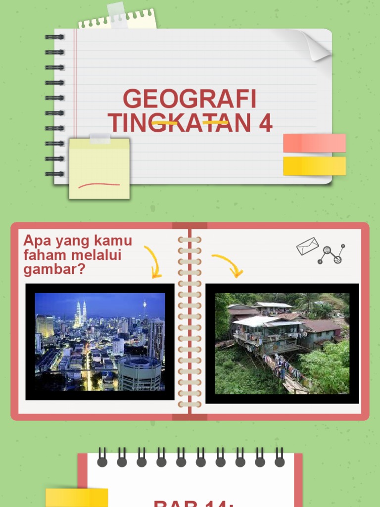 Silide PPT Pembelajaran Langkah 1 Dan Langkah 2 Bab 14 Petempatan Di Malaysia | PDF