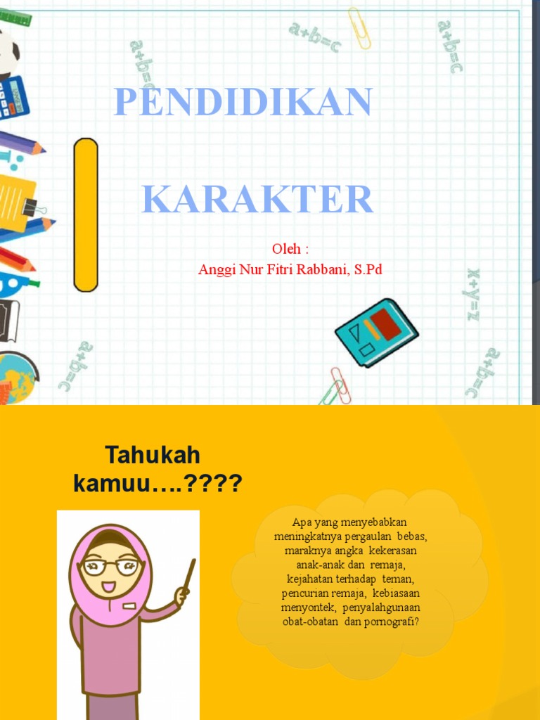 Pendidikan Karakter | PDF