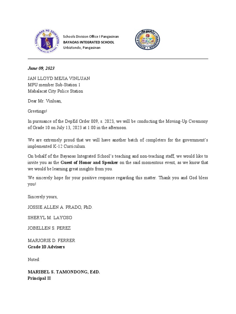 Letter Kay Guest | PDF