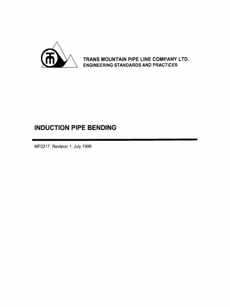 6 - Induction Pipe Bending | PDF