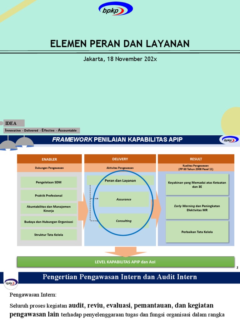 Hari 4 - Elemen Peran Dan Layanan | PDF