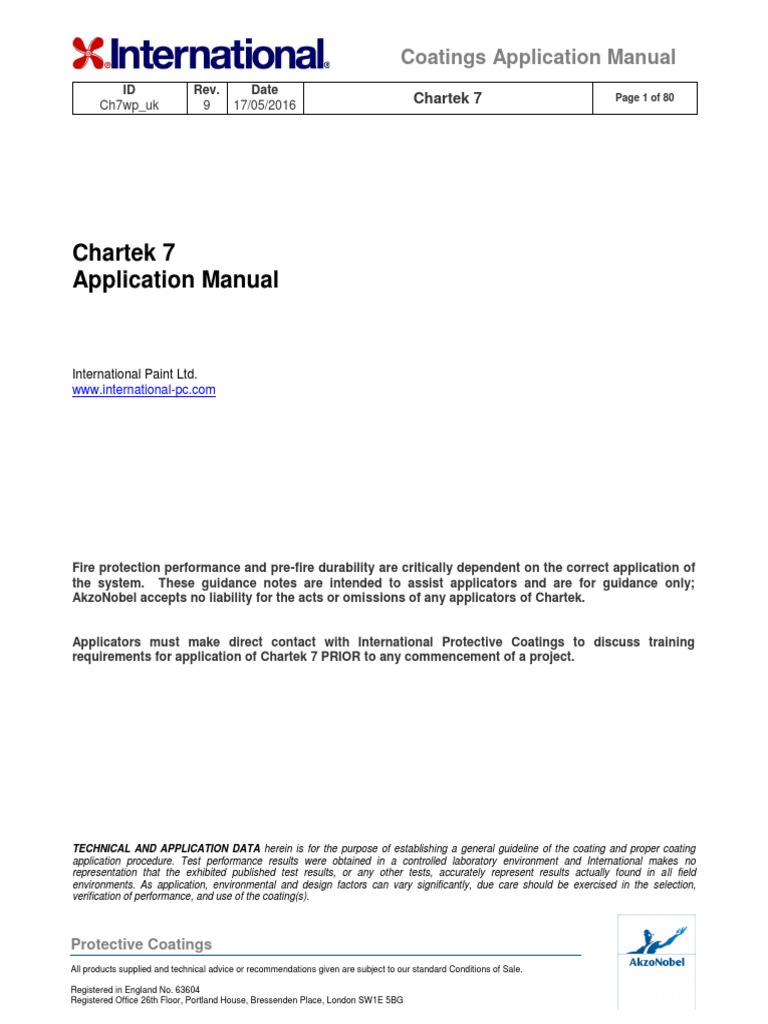Chartek 7 Application Manual 2016 (Rev 9) | PDF | Epoxy | Abrasive