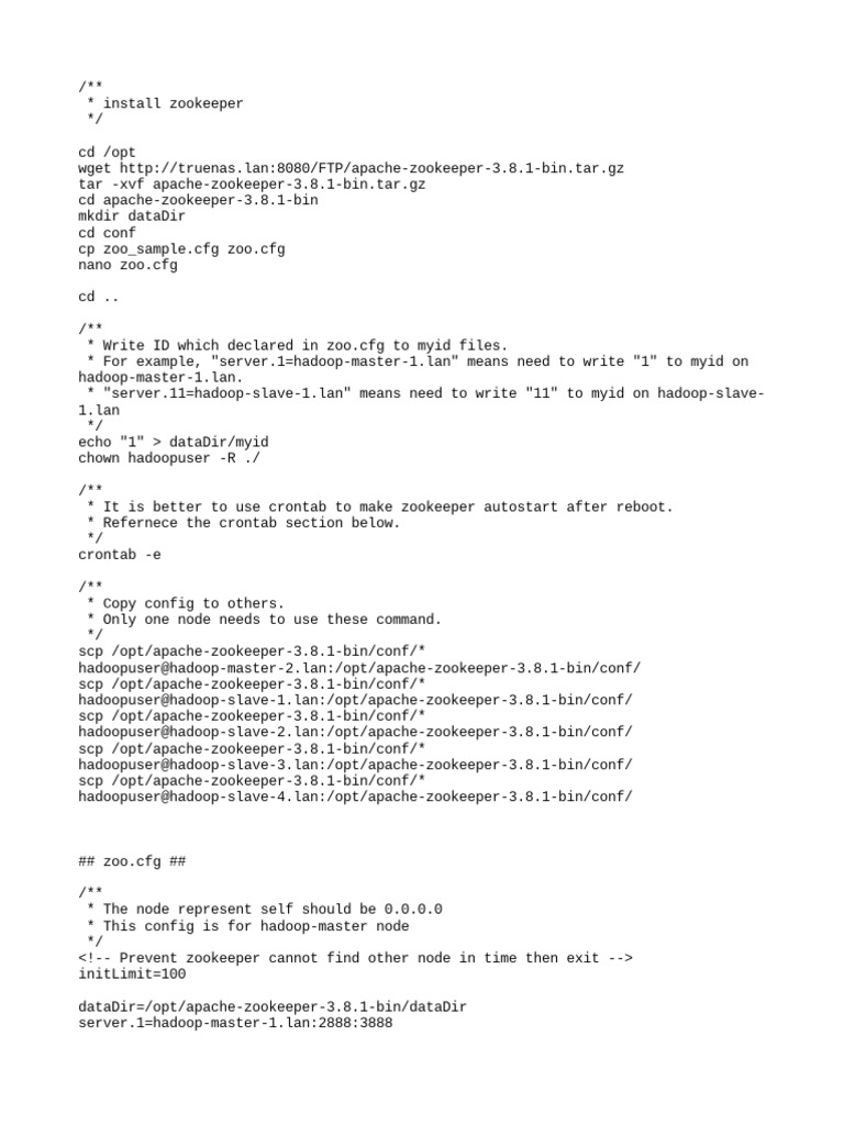 Zookeeper | PDF | Computers