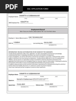 MIE Background Screening Form | PDF | Justice | Crime & Violence
