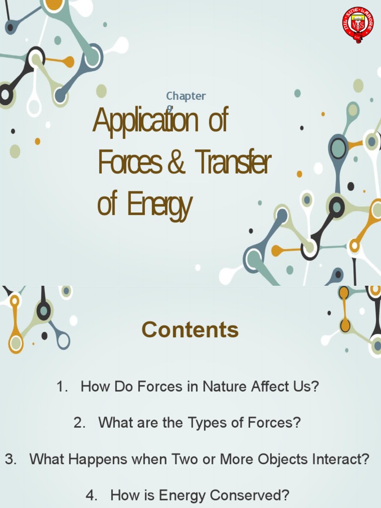 Forces and Energy Transfer Explained | PDF | Force | Pressure