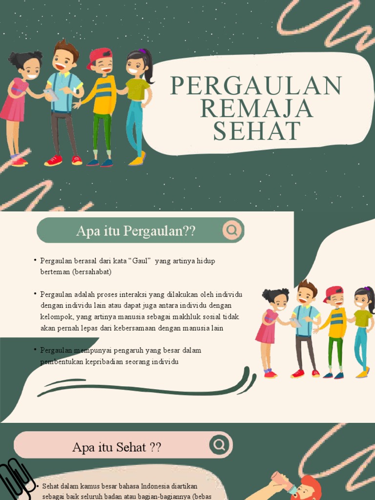Pergaulan Remaja Sehat | PDF