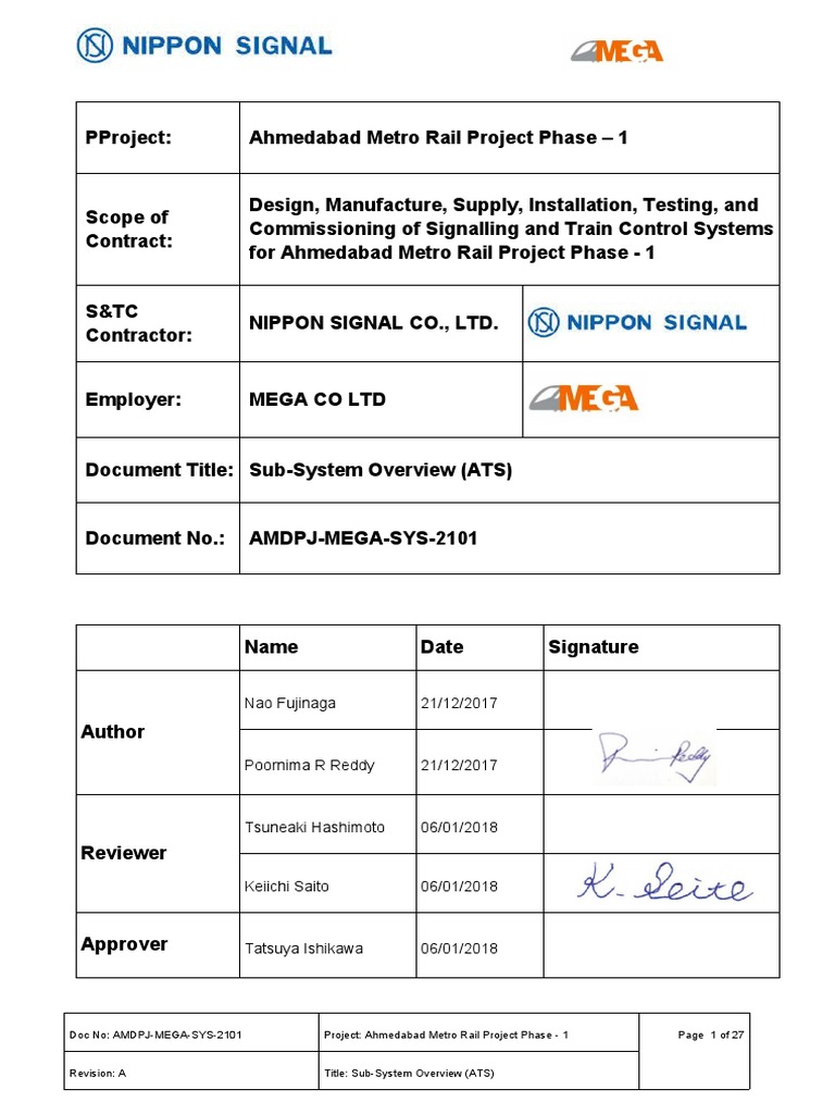 AMDPJ-MEGA-SYS-2101 - A - Sub-systemOverview (ATS) | PDF | Sustainable ... AMDPJ-MEGA-SYS-2101 - A - Sub-systemOverview (ATS) | PDF | Sustainable ...