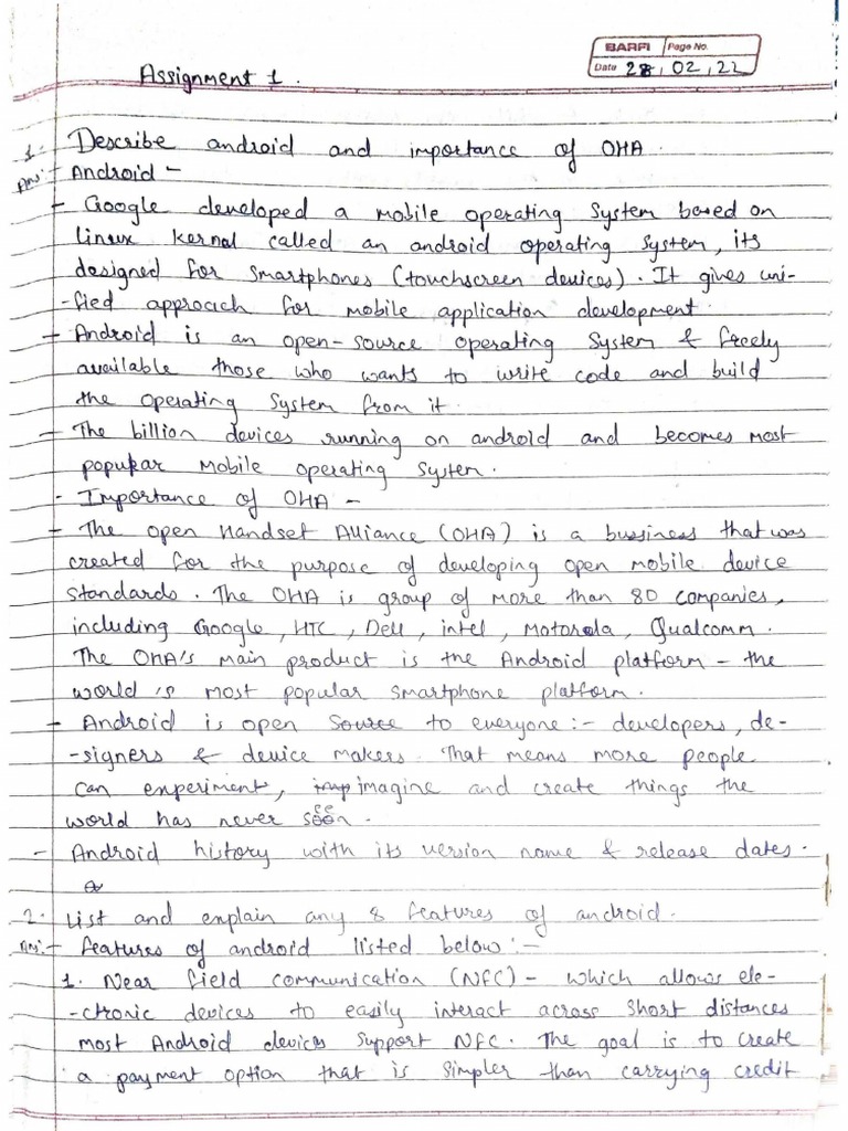 MAD Assignment 1 | PDF