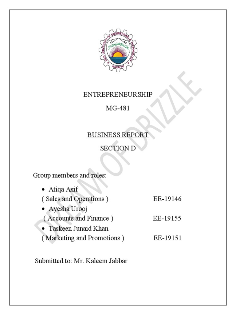 Report of Ent | PDF | Jewellery | Marketing