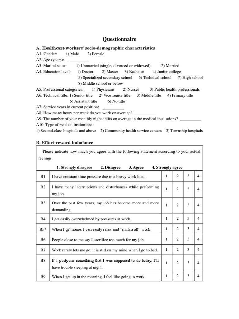 Questionnaire | PDF | Chess