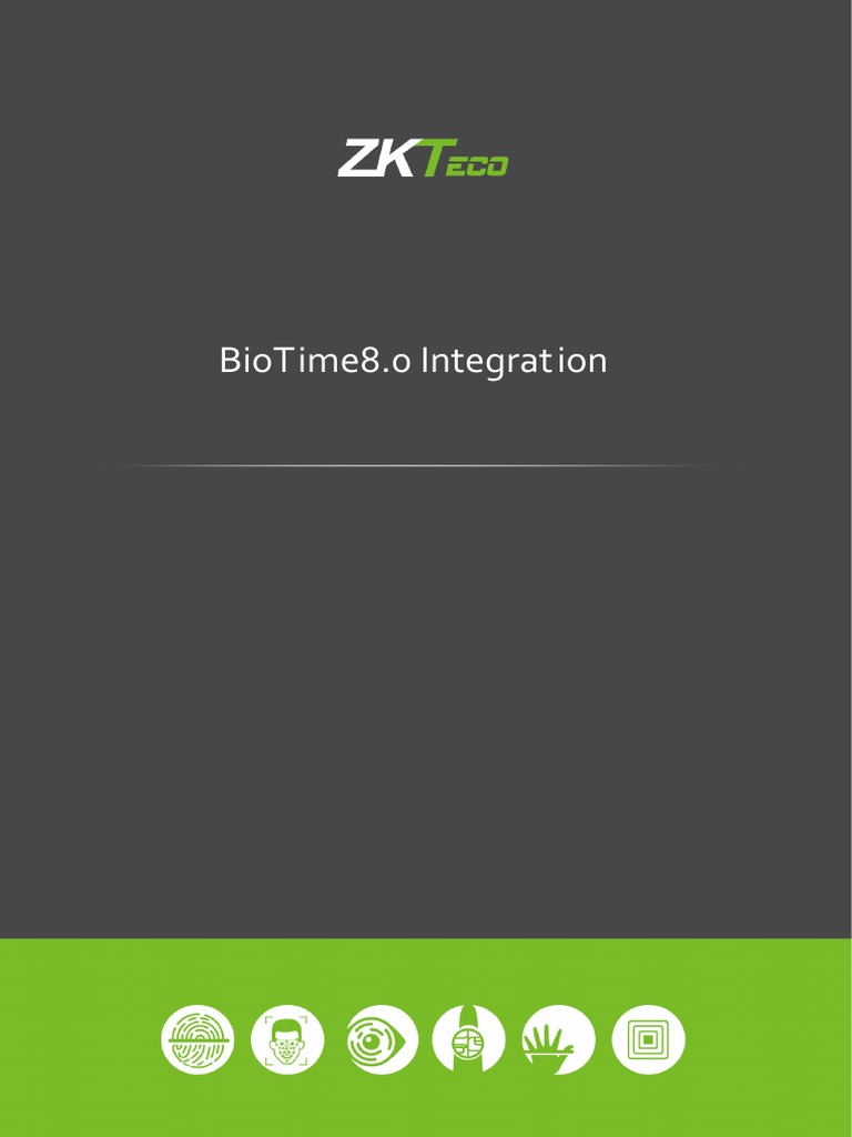 6-BioTime 8.0 Integration | PDF