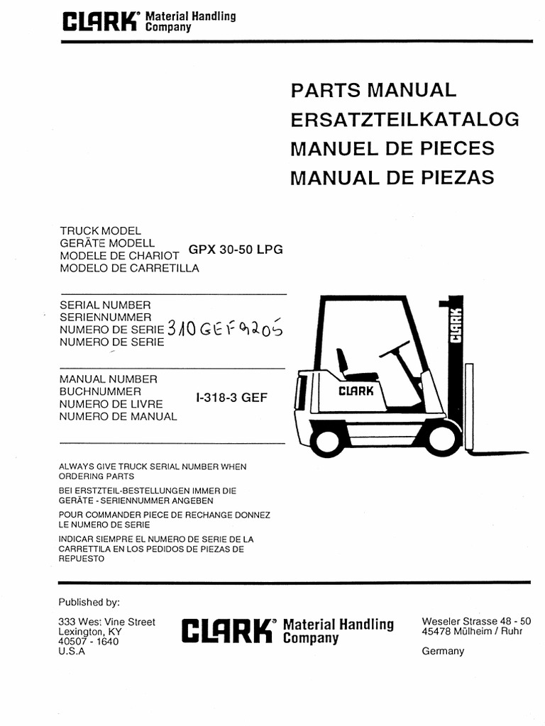 Ersatzteilkatalog GPX 30-50 | PDF