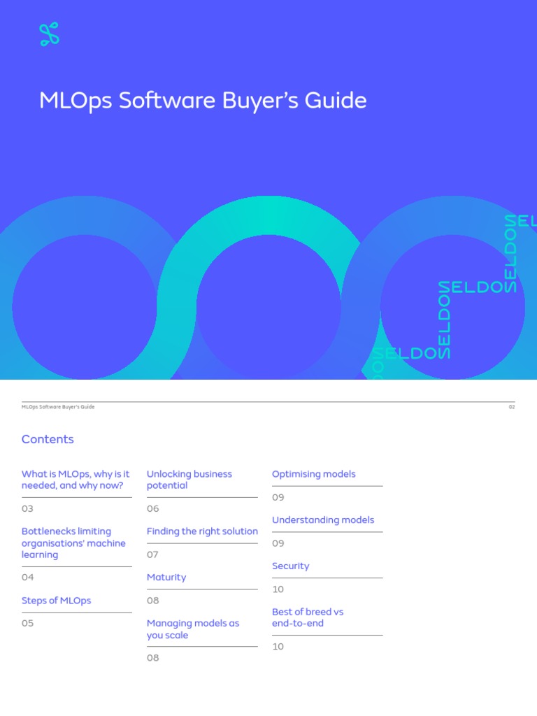 MLOps Buyers Guide by Seldon | PDF | Open Source | Machine Learning