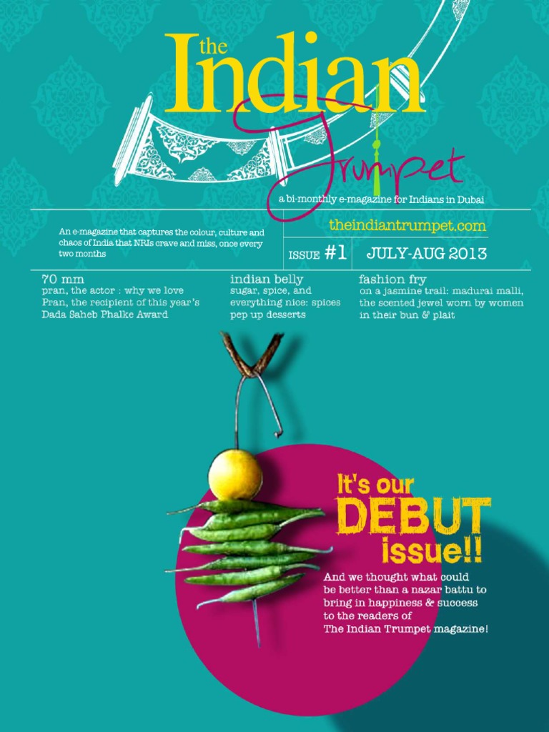 July-Aug 2013: The Indian Trumpet Magazine, Debut Edition | PDF