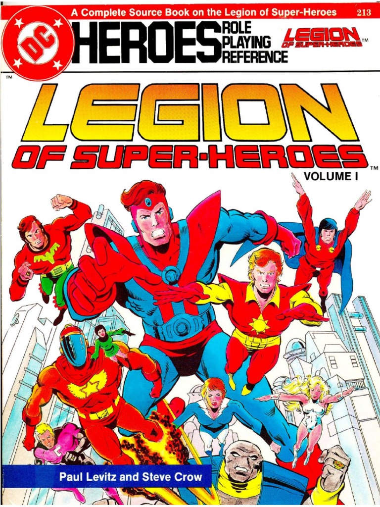 MF213 - DC Heroes - Legion of Super-Heroes - Volume I | PDF
