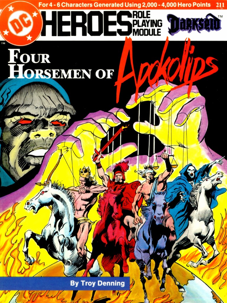 MF211 - DC Heroes - Four Horsemen of Apokolips | PDF