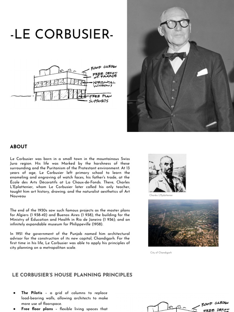 Le Corbusier Principles of Planning | PDF