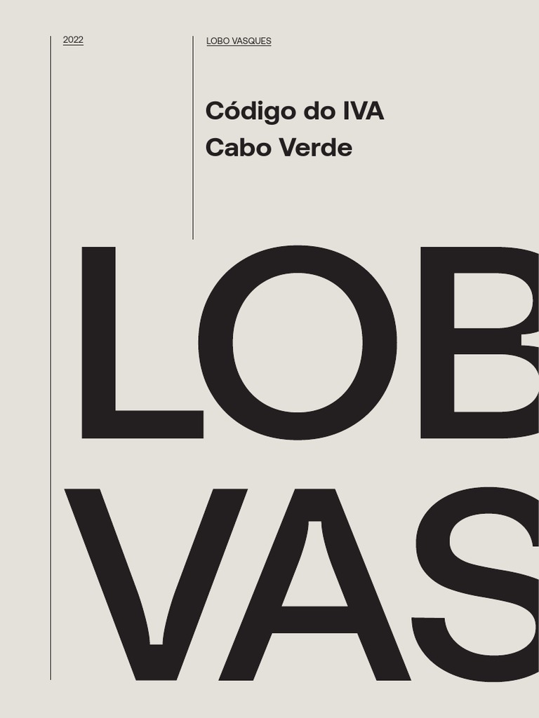 CIVA - Cabo-Verde-12 01 2022 | PDF | Imposto sobre Valor Agregado (IVA ... CIVA - Cabo-Verde-12 01 2022 | PDF | Imposto sobre Valor Agregado (IVA ...