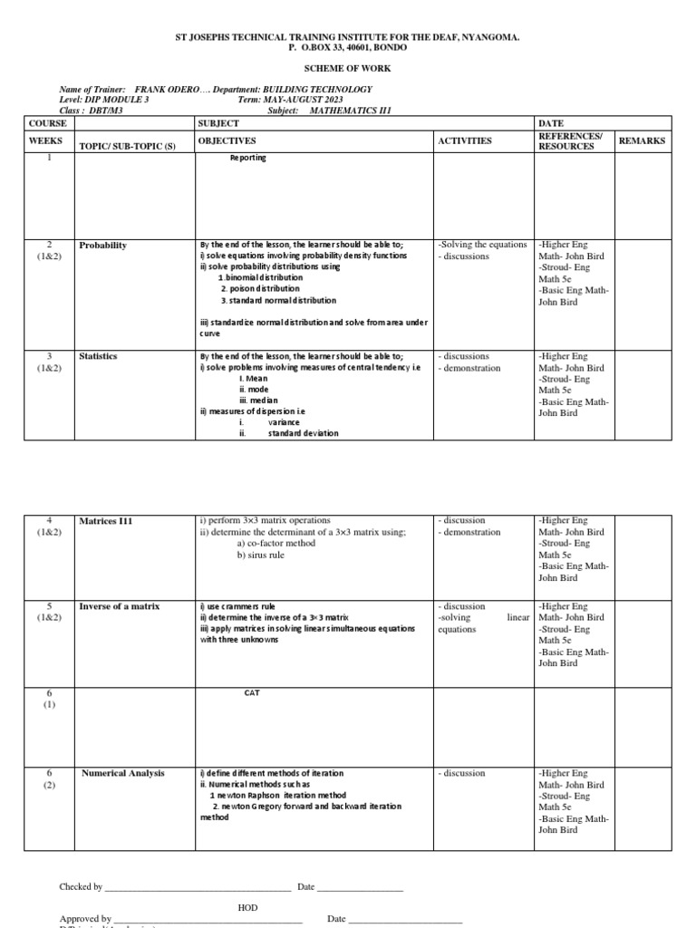 Dip 3 Building | PDF | Matrix (Mathematics) | Mathematics