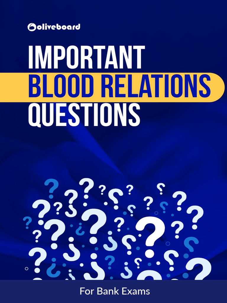 Blood-Relations Questions | PDF | Family | Living Arrangements