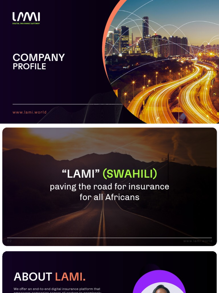 Lami Company Profile 2023 | PDF | Insurance | Professional Liability ...