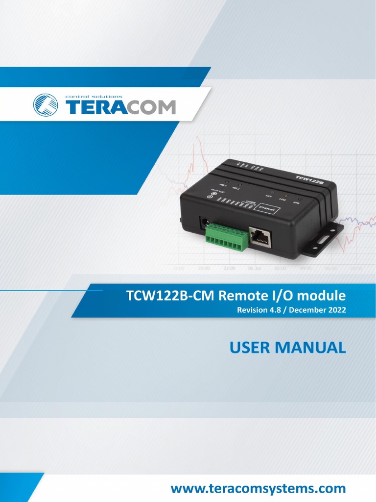 tcw122b CM Remote Io Module User Manual r4.8 | PDF | Ip Address | Computer Network