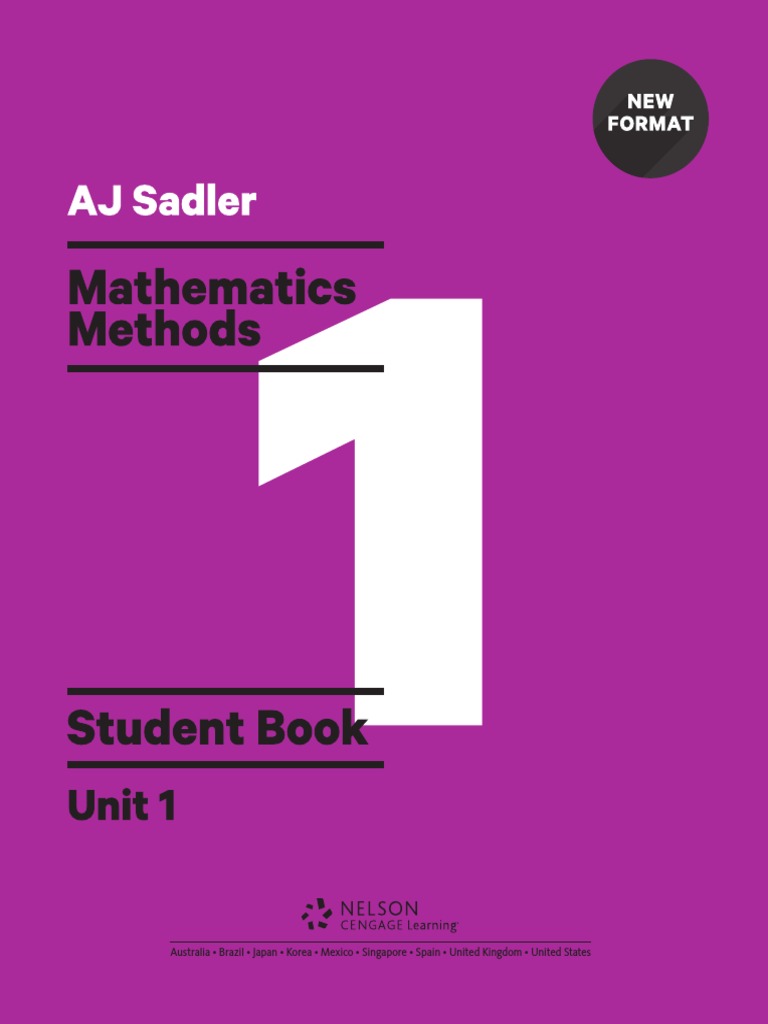 Sadler Maths Methods Unit 1 | PDF | Trigonometric Functions | Numbers