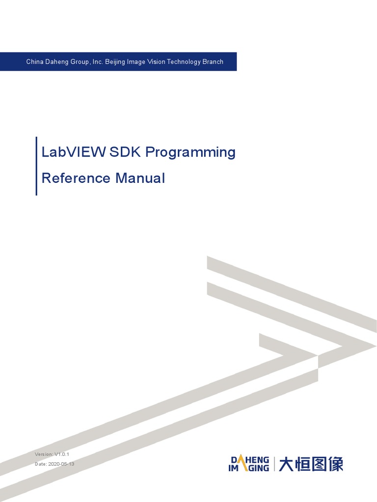 LabVIEW SDK Programming Reference Manual | PDF | Parameter (Computer Programming) | Library ...