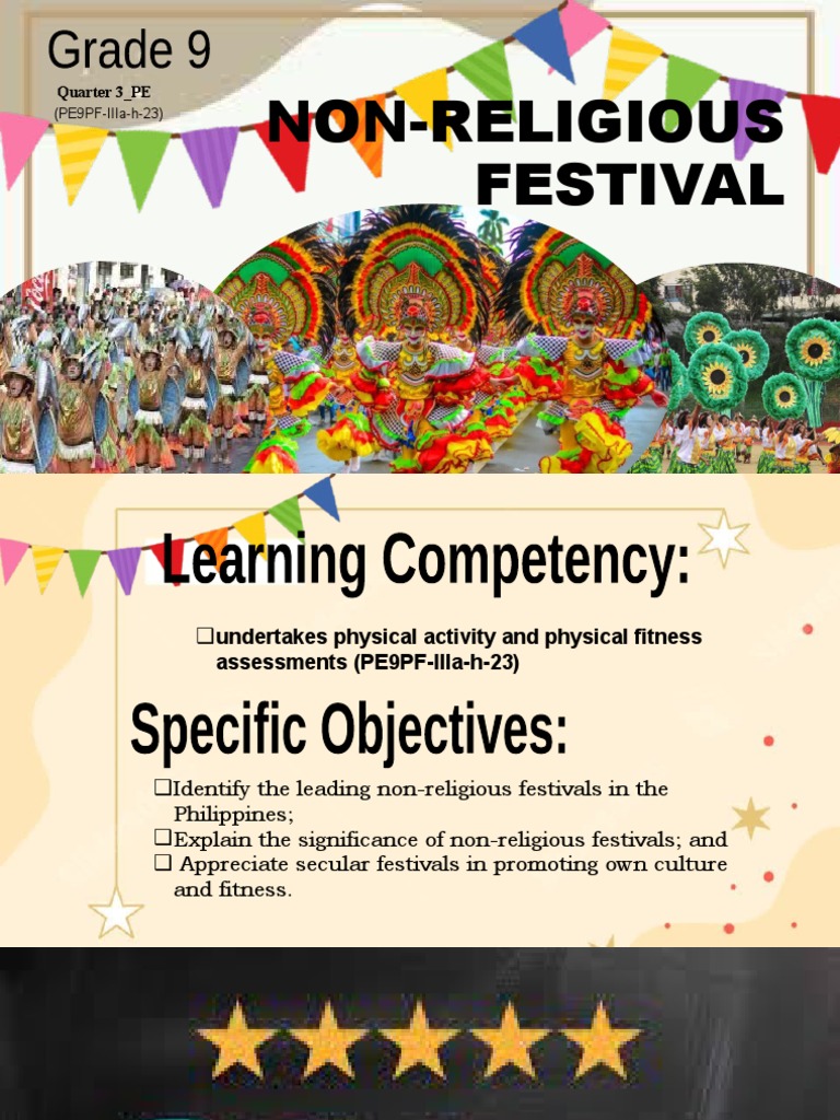 Non-Religious Festivals in the Philippines | PDF