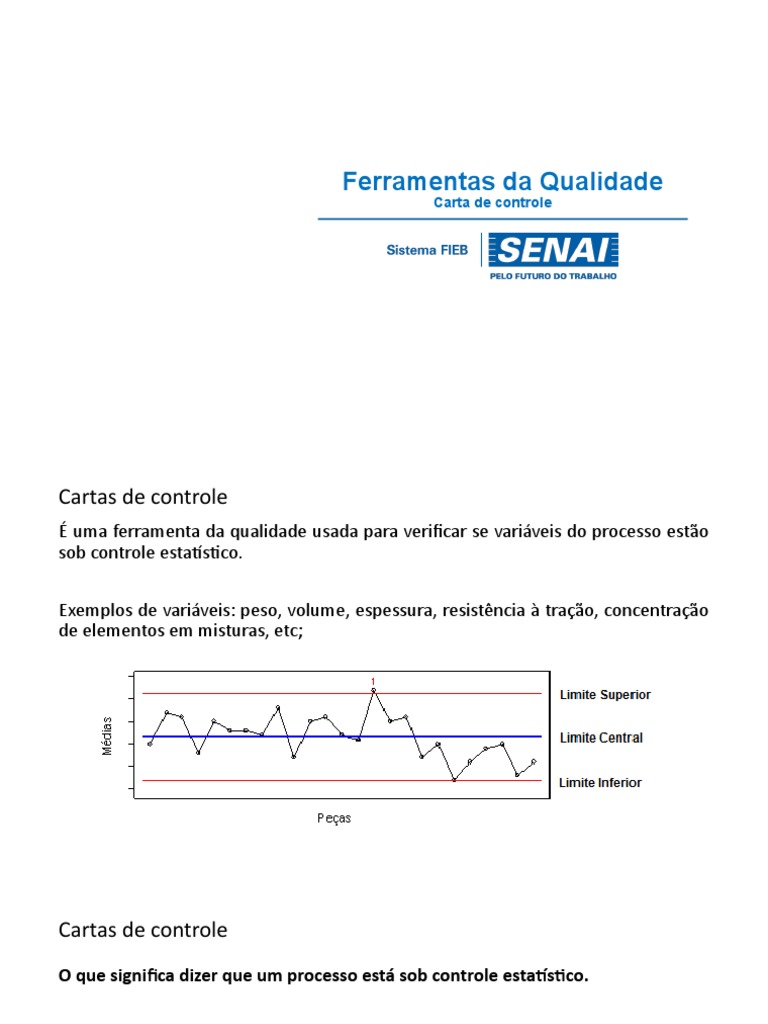 Carta de Controle | PDF Carta de Controle | PDF