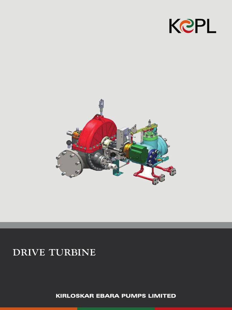 KEPL Drive Turbine - R1 | PDF | Steam | Pump