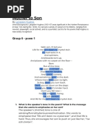 Decomposition Analysis | PDF | Poetry | Poetics