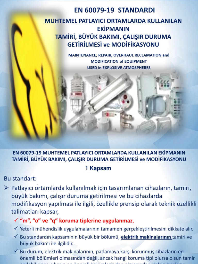 60079-19 ATEX Onarim | PDF