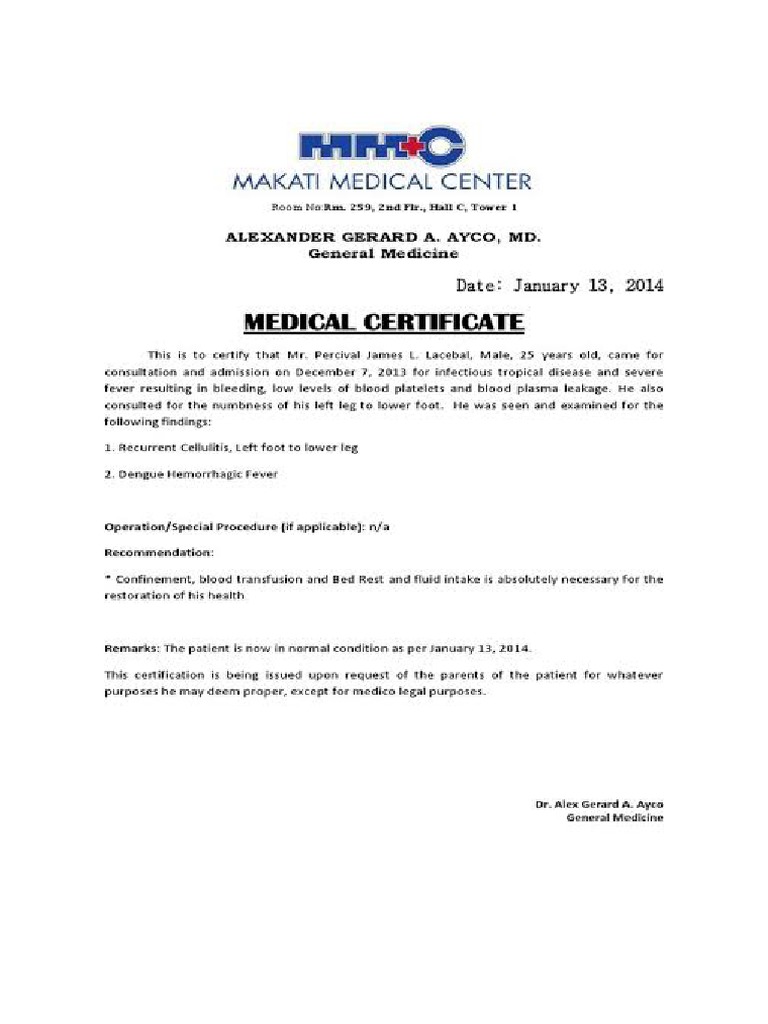 Medcert | PDF