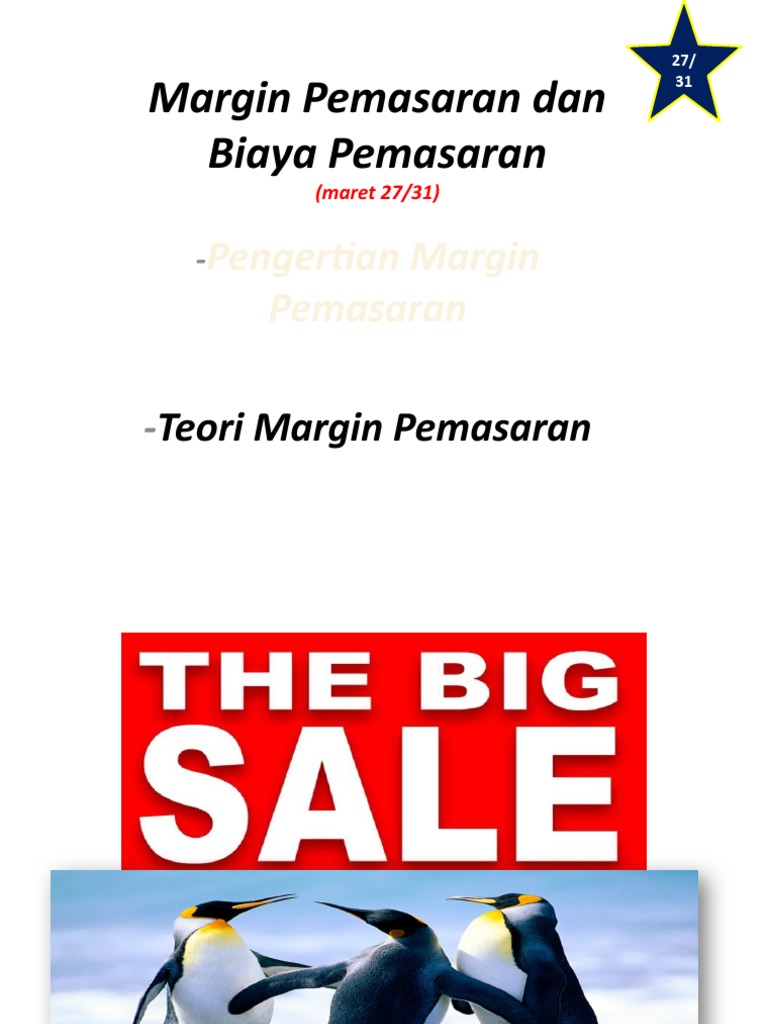 4.margin Pemasaran Dan Biaya Pemasaran | PDF