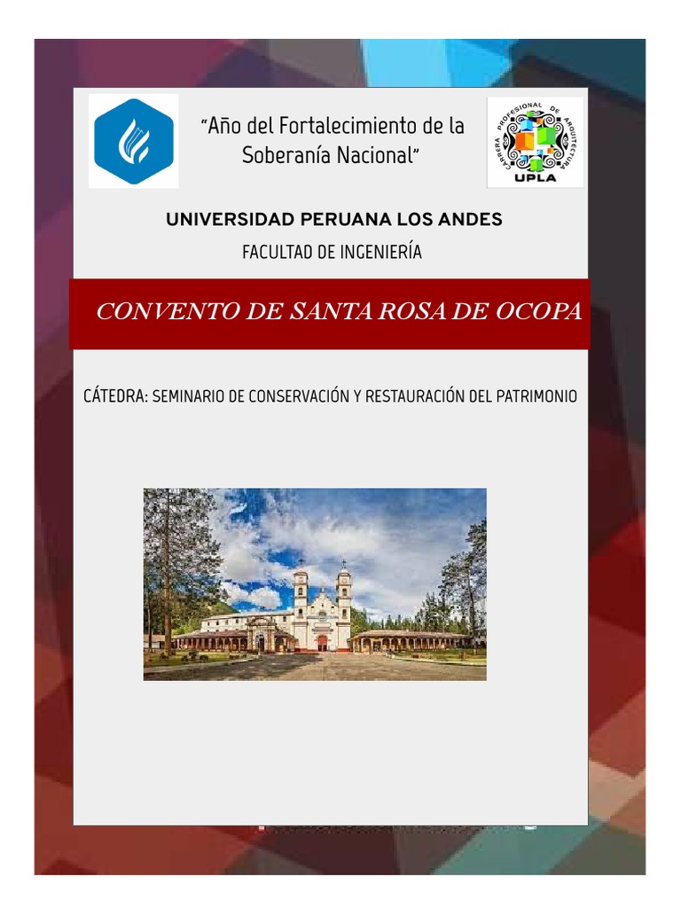 Seminario - Santa Rosa de Ocopa | PDF | Barroco | Hazme