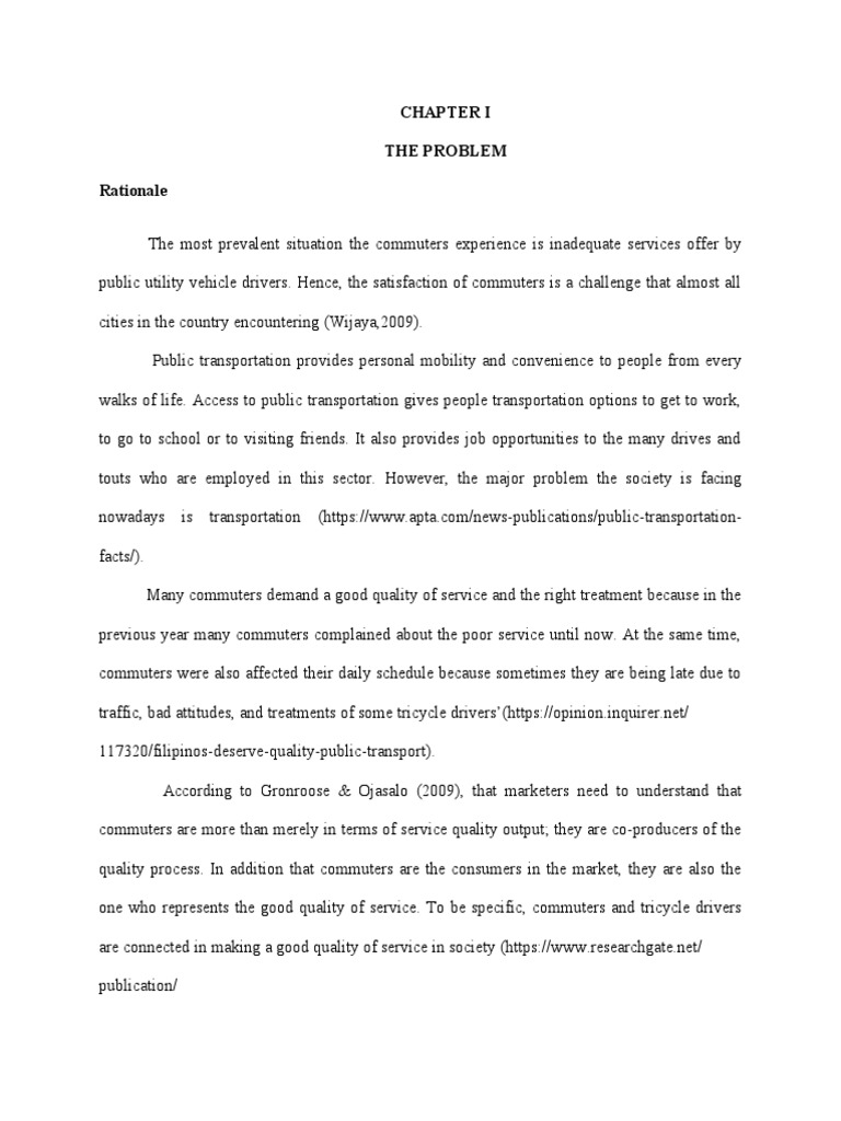 Chapter 1 5 | PDF | Commuting | Public Transport