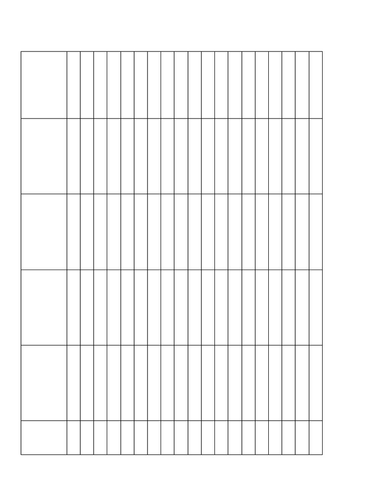 Model Tabel Evidenta | PDF