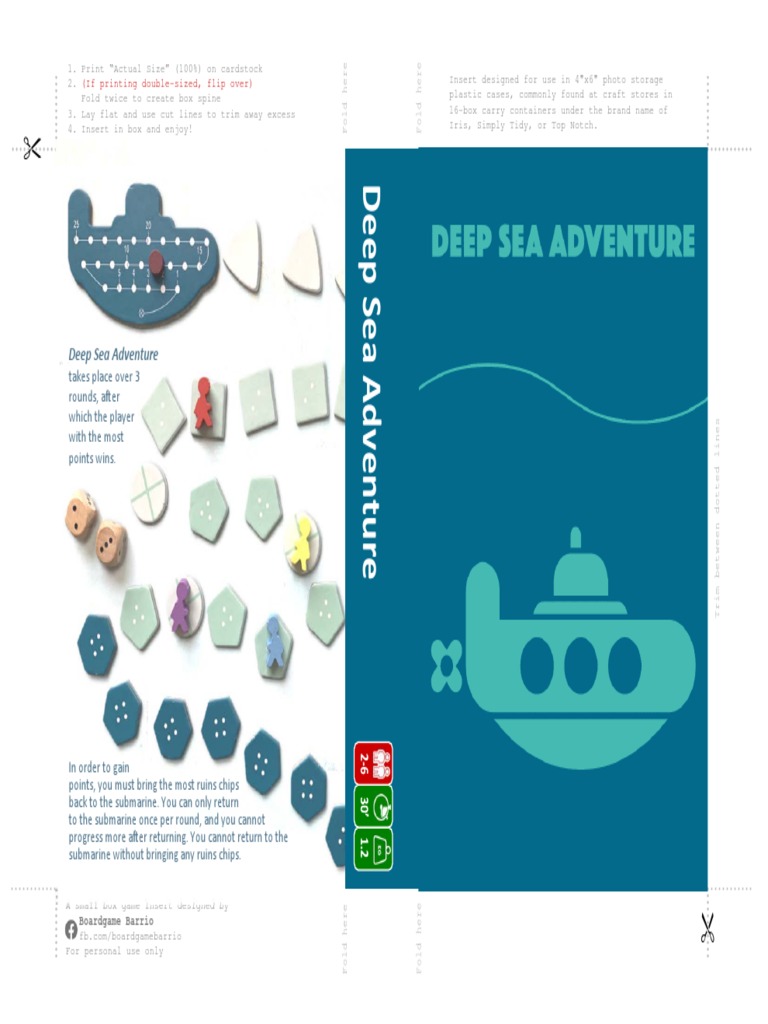 SBI - Deep Sea Adventure | PDF