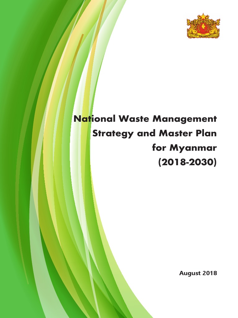 Myanmar Waste Management Plan 2018-2030 | PDF | Sustainability | Waste ...
