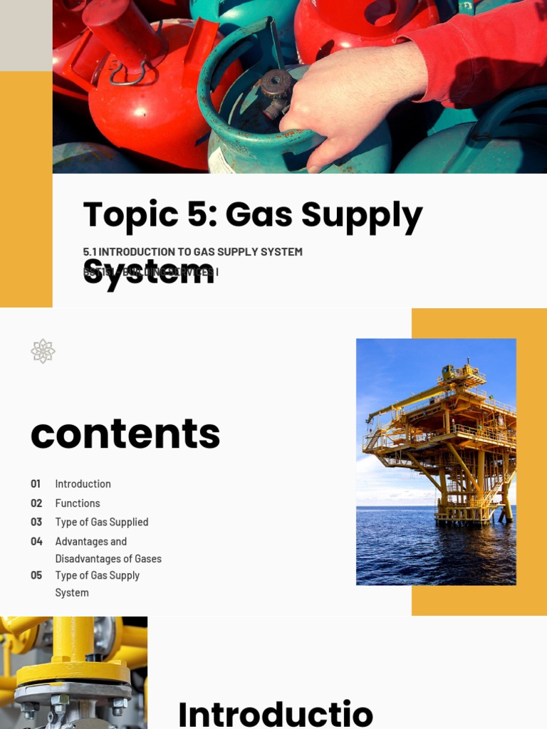 5.1 Introduction To Gas Supply System | Download Free PDF | Natural Gas ...