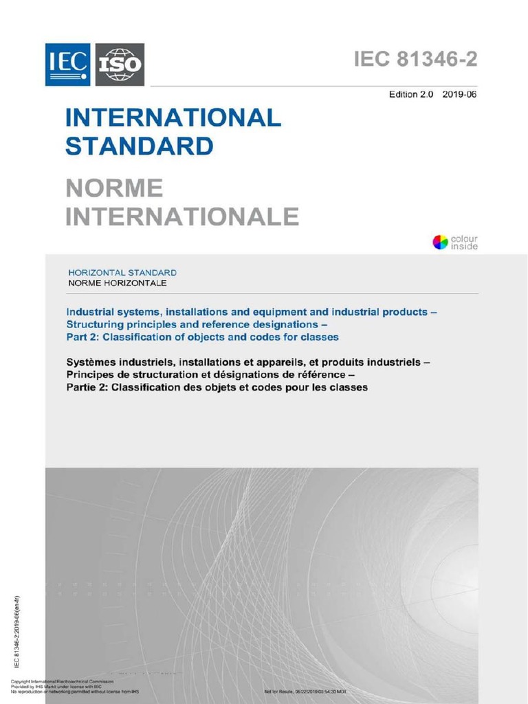 Iec 81346 2 2019 PDF Free | PDF