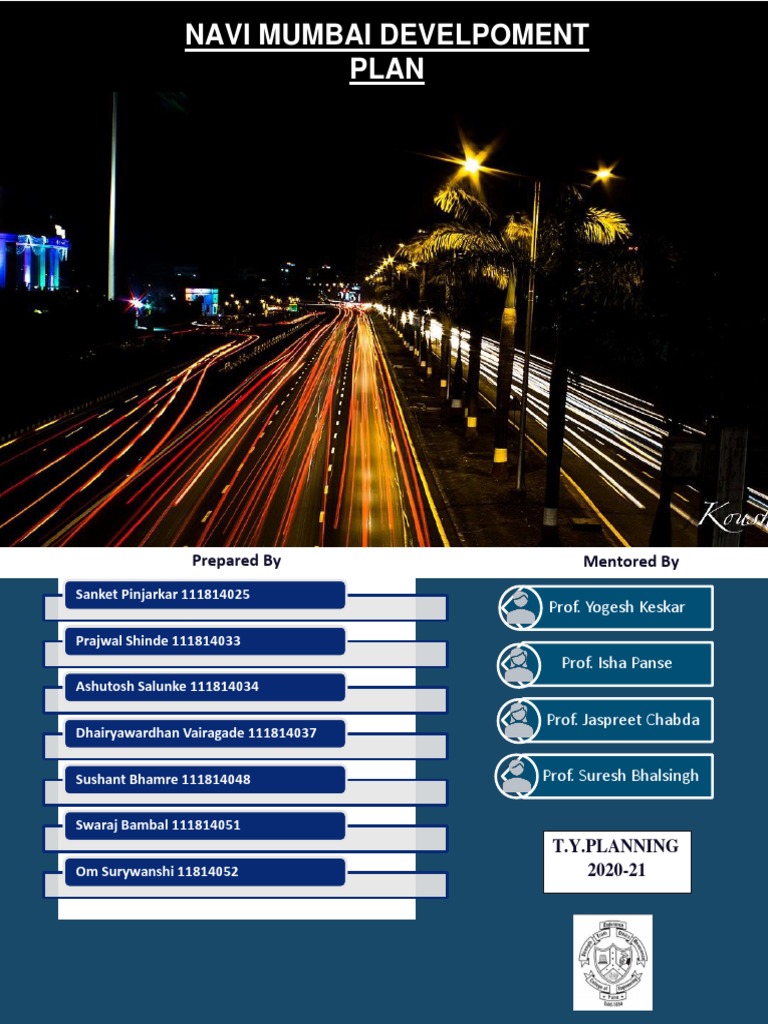 Navi Mumbai Development Plan Overview | PDF | Earth Sciences | Natural ...