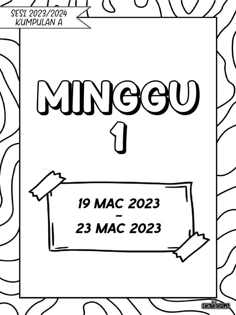 Divider RPH 2023-2024 (Kump A) - B&W 1 | PDF