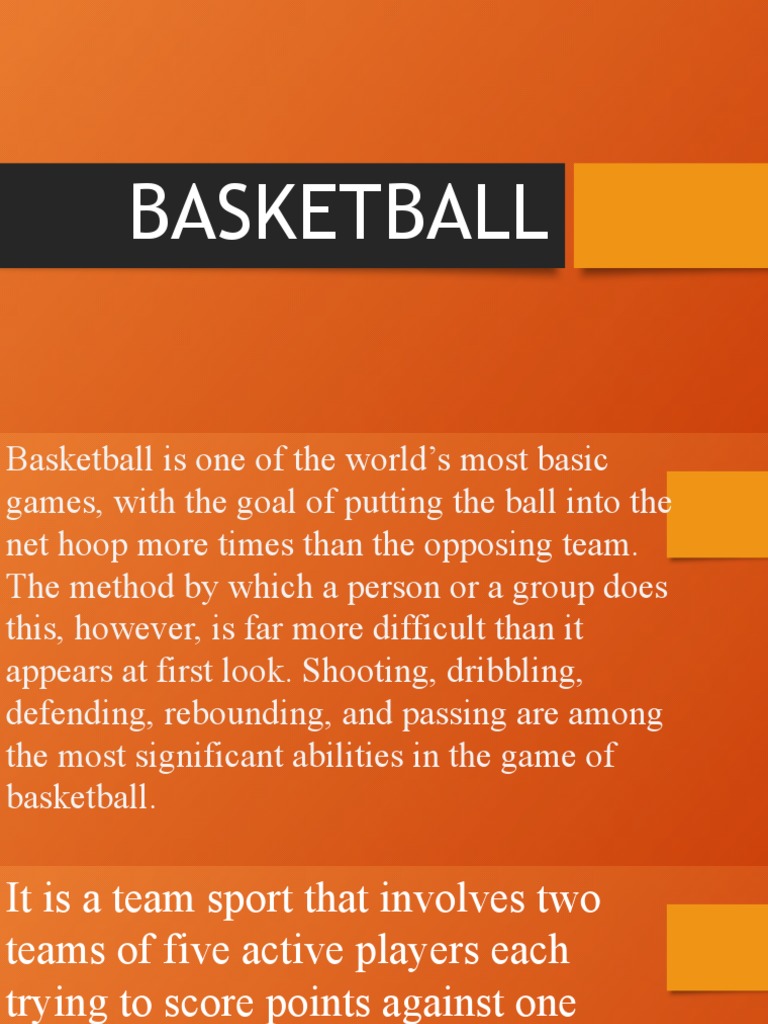 BASKETBALL | PDF | Ball Games | Team Sports