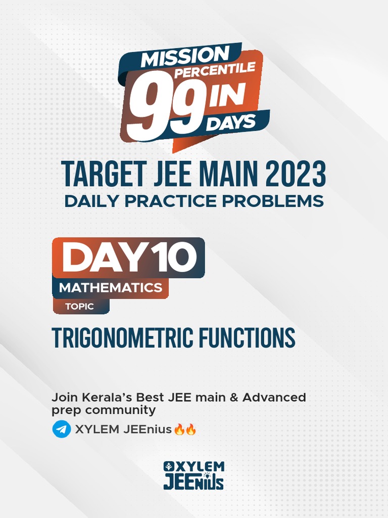 DPP Jee | PDF | Triangle | Function (Mathematics)