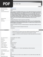 10 Meter Walk Test | PDF