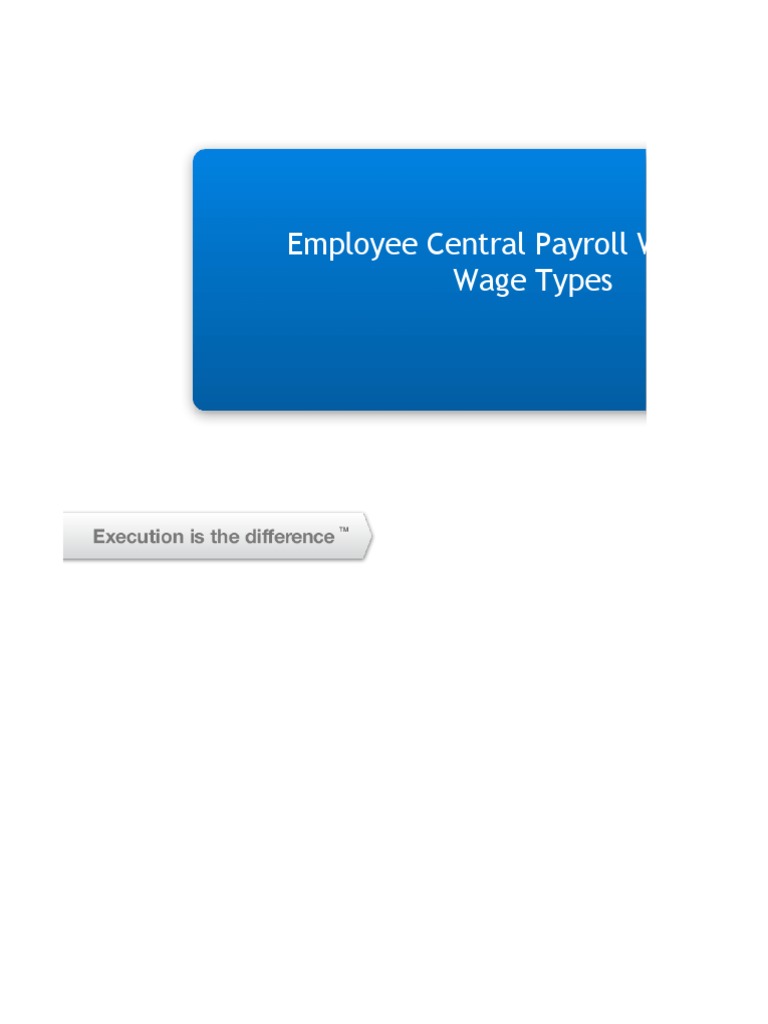 BP SFSF PY ERP607 Wagetypes Catalog Workbook en US | PDF | 401(K) | Payroll