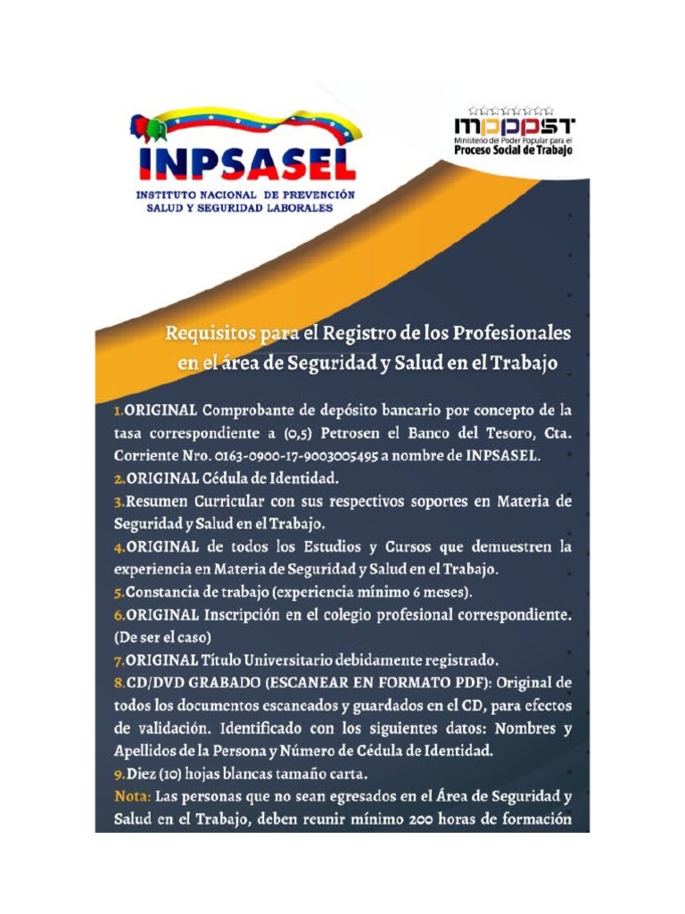 Para CD Inpsasel | PDF