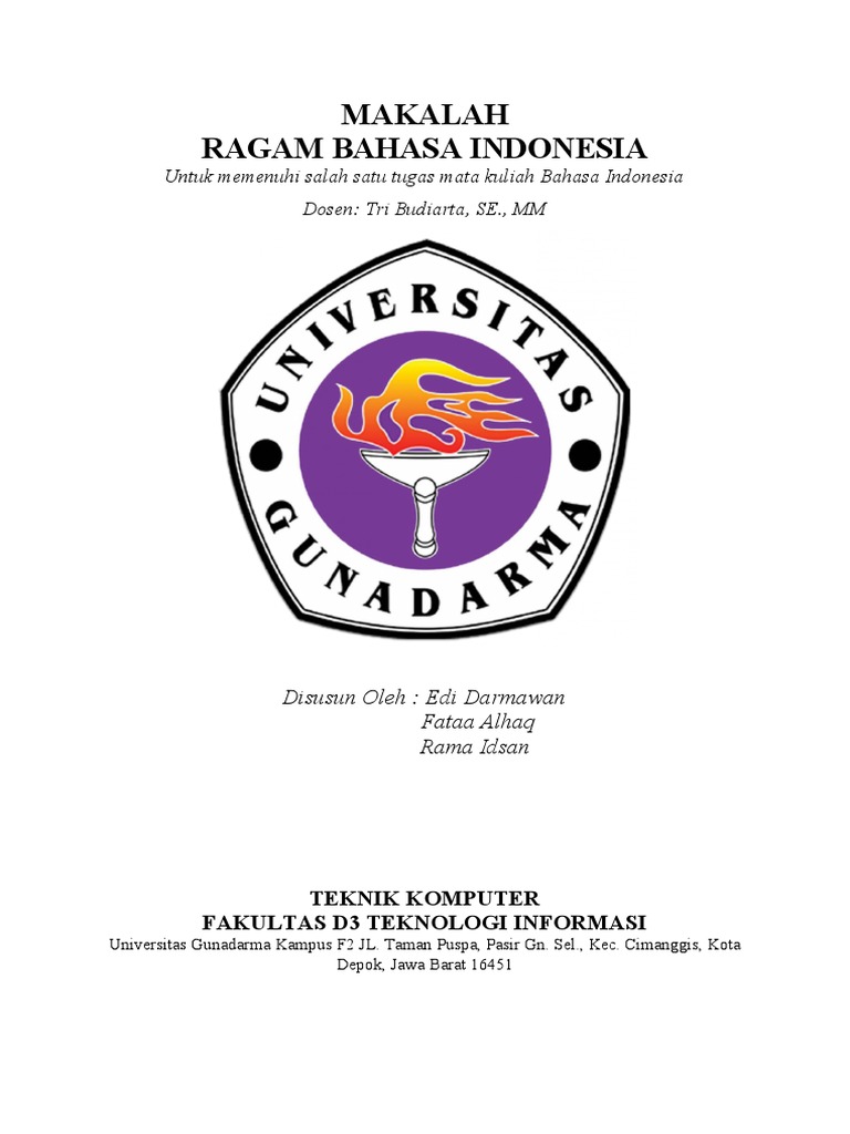 Makalah 5 Paragraf | PDF